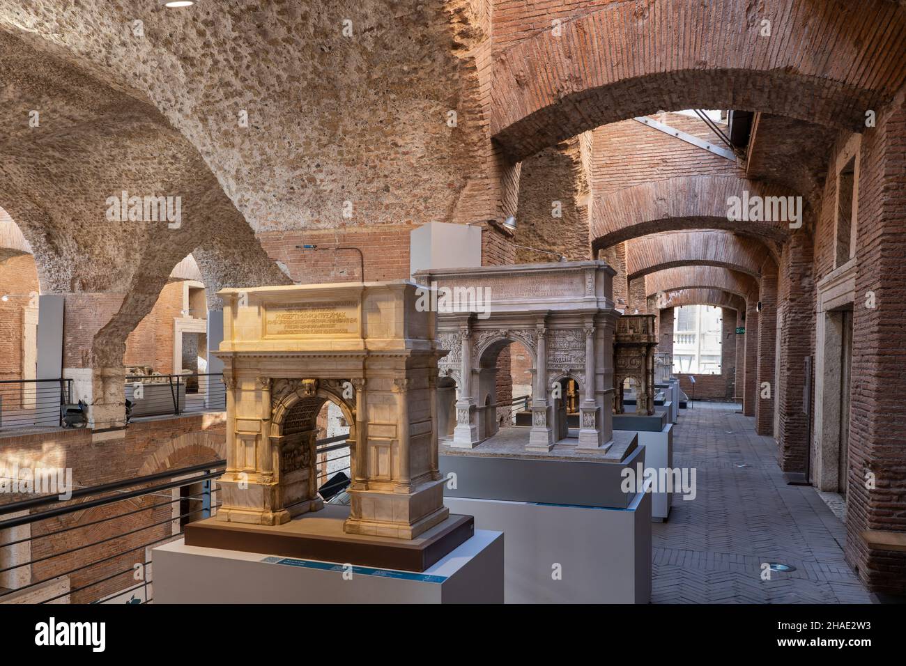 Rome, Italy, Museum of the Imperial Fora (Museo dei Fori Imperiali ...