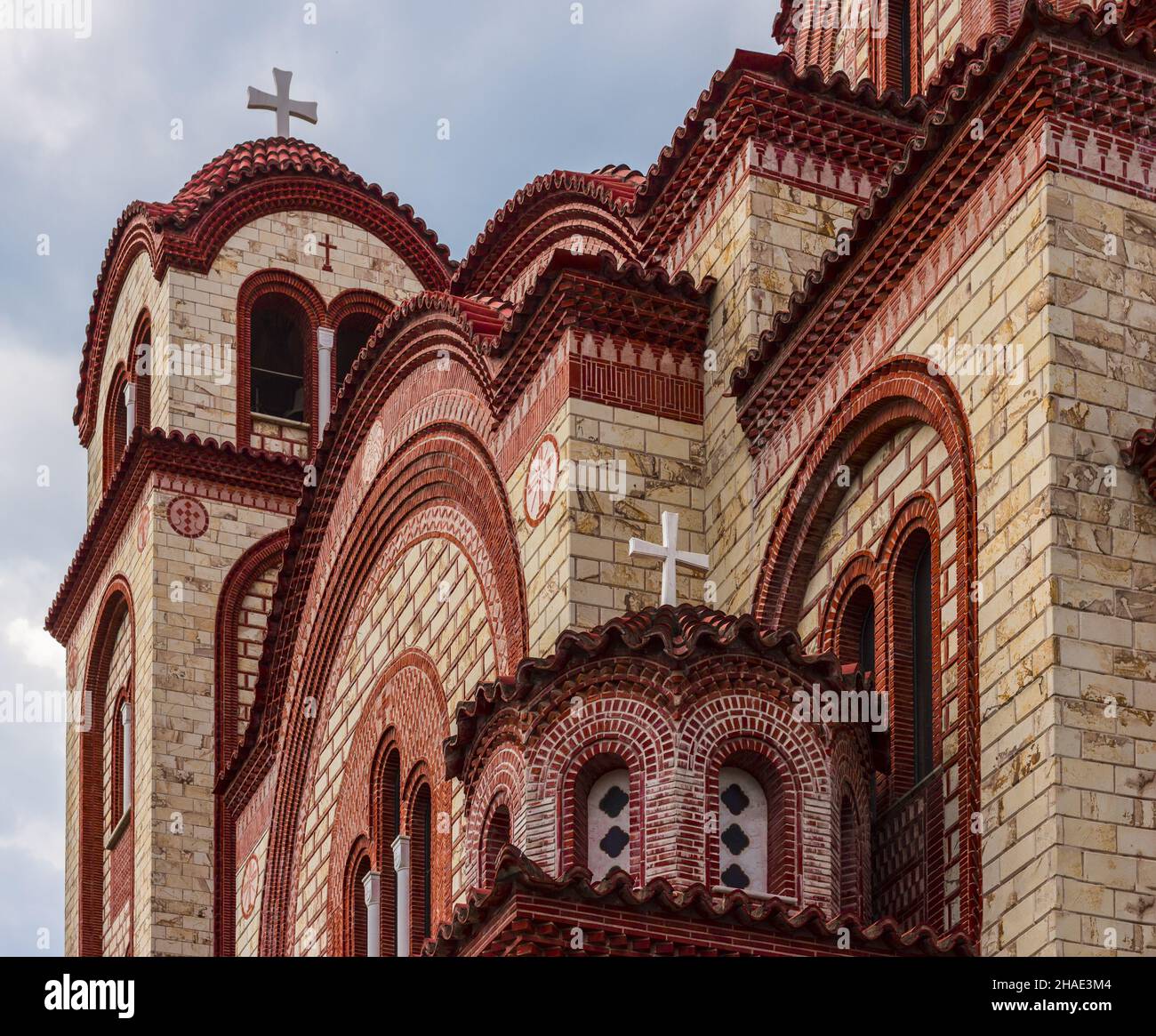 An exterior view of an orthodox church in Greece Stock Photo - Alamy