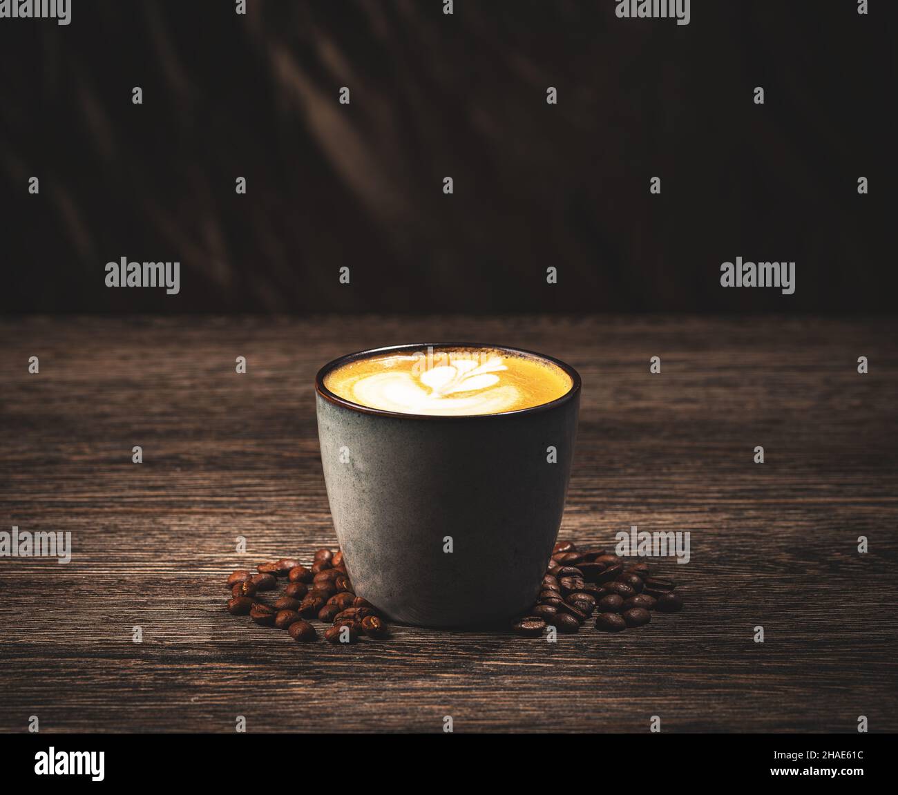 Hot coffee latte hi-res stock photography and images - Alamy