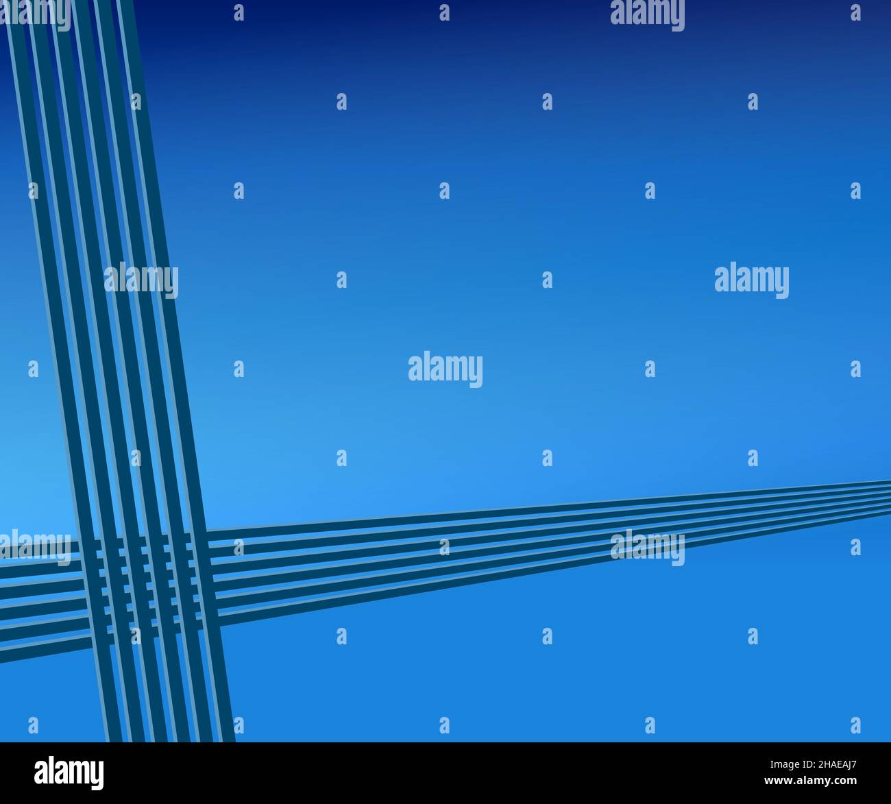 Abstract 80s style design in blue - Illustration Stock Photo - Alamy