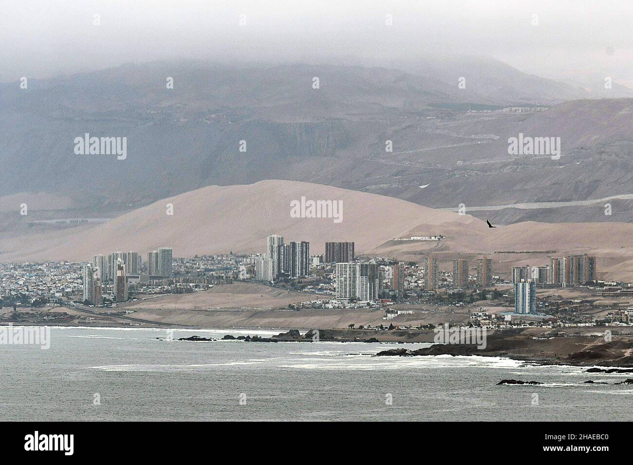 The coastal buildings and landscapes of the northern part of Chile ...