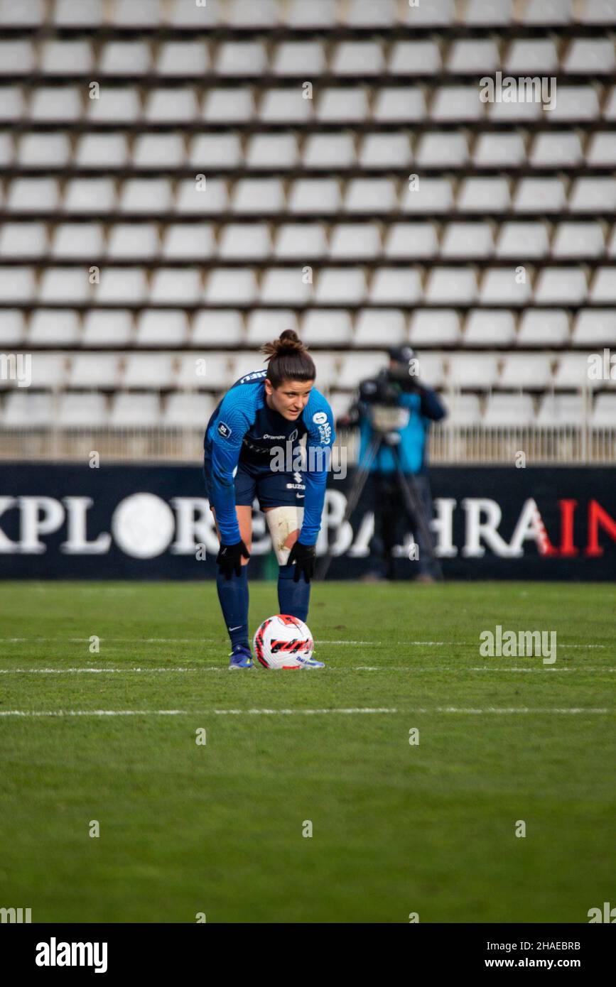 Mathilde Bourdieu of Paris FC during the Women's French championship D1 ...