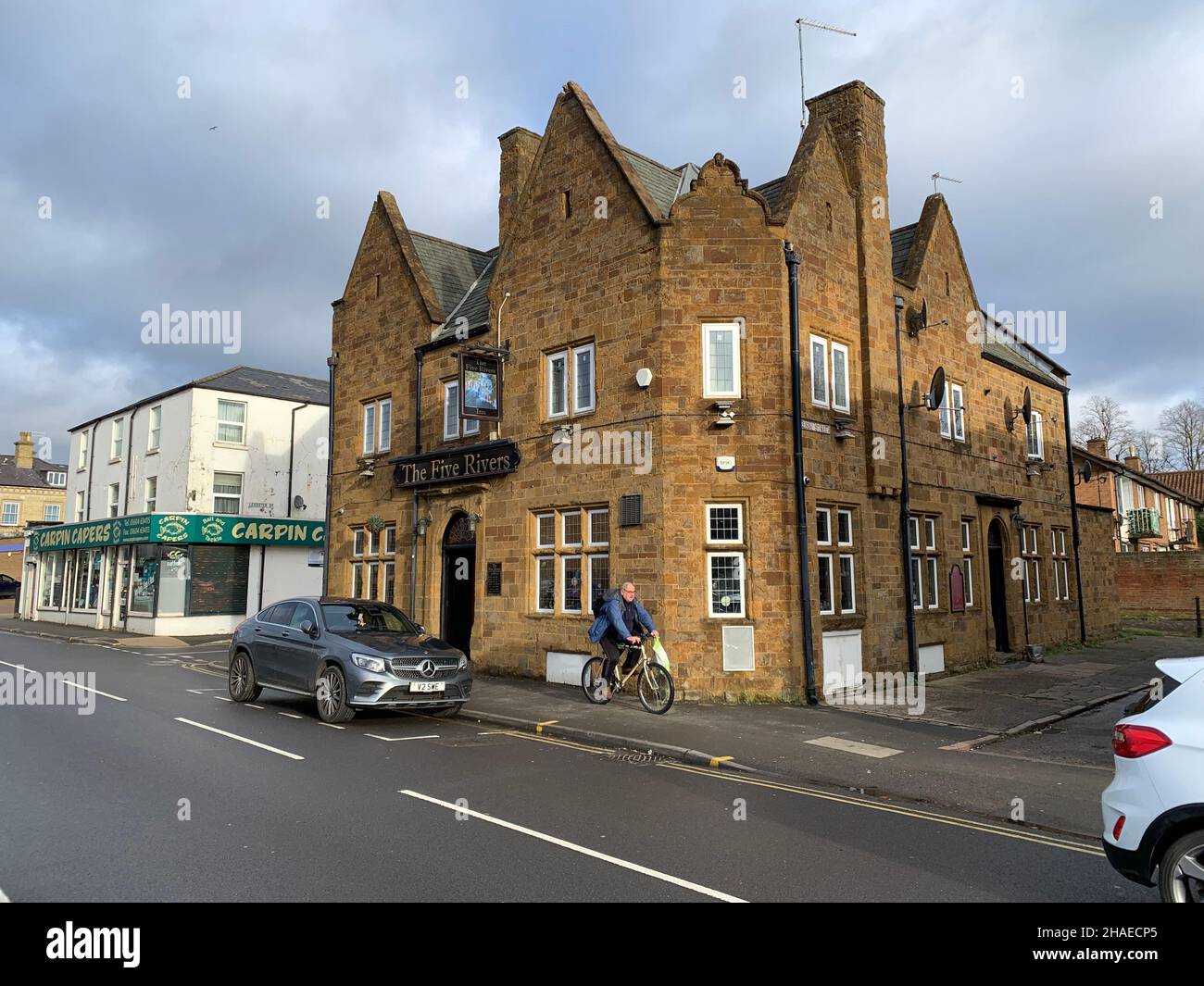 The Five Rivers Pub Barrack Road Northampton UK Stock Photo - Alamy