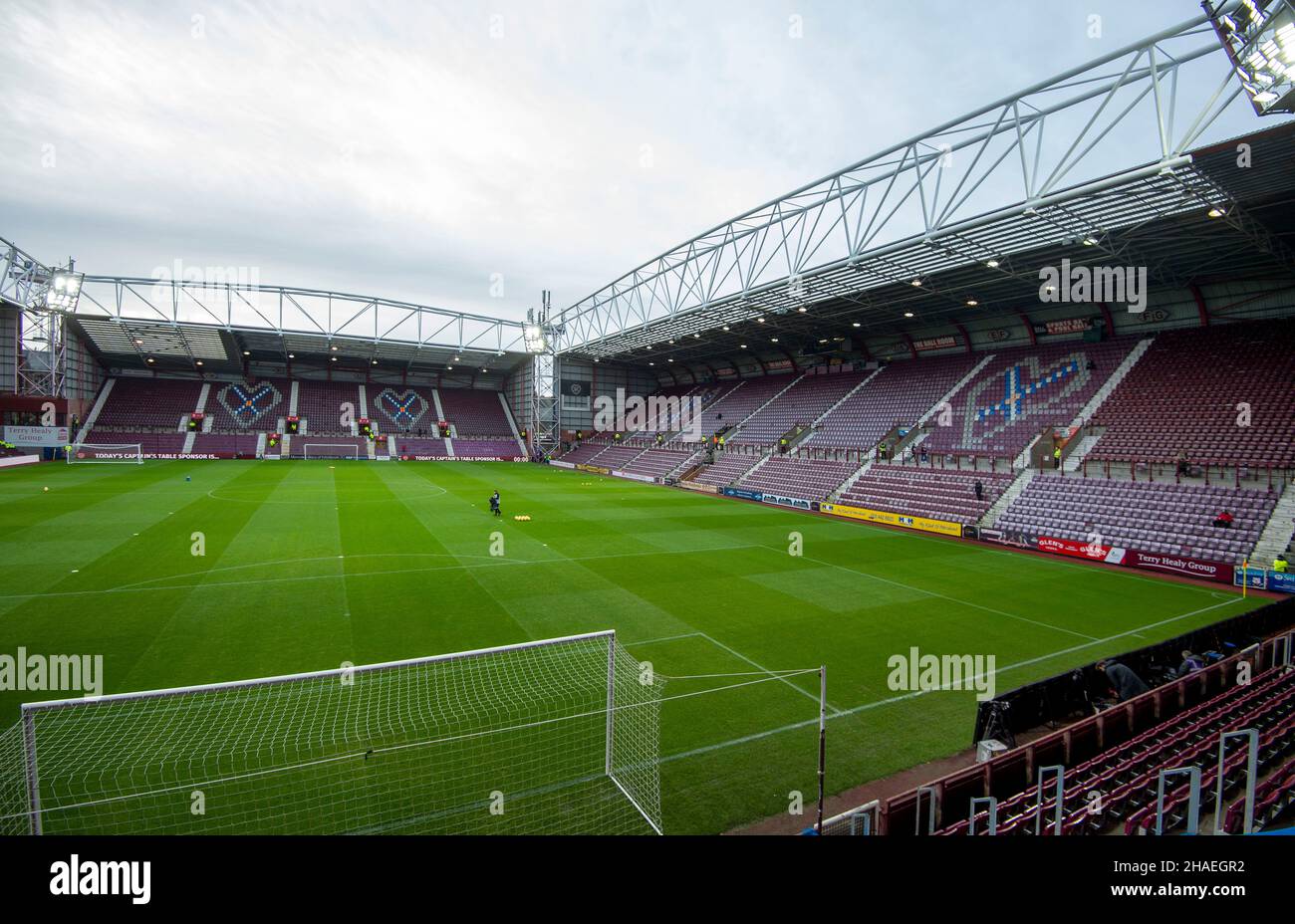 Tynecastle park stadium hi-res stock photography and images - Alamy