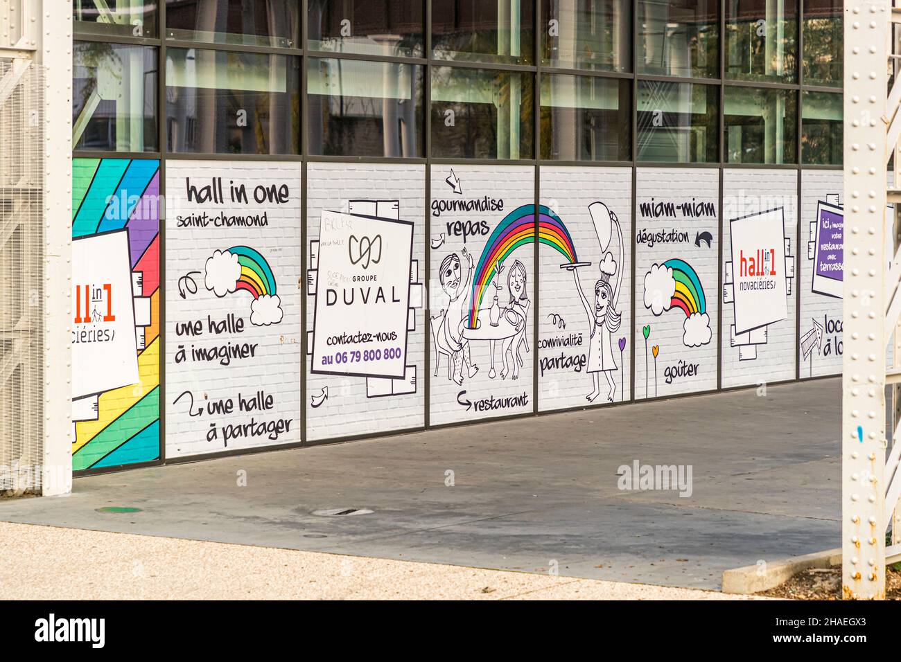 Shopping mall road sign illustration hi-res stock photography and ...