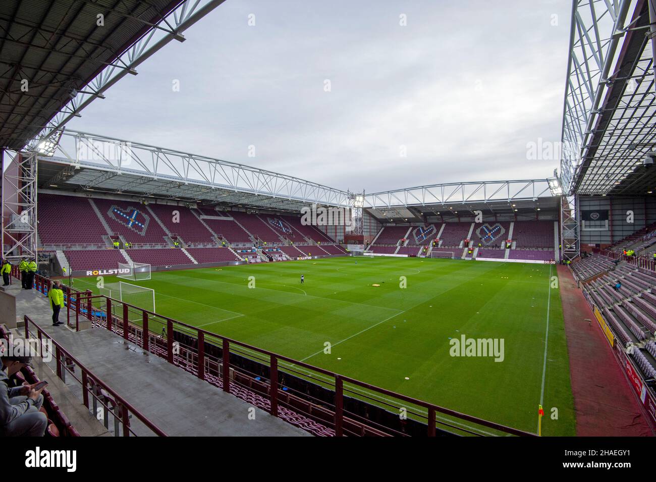 Tynecastle park stadium hi-res stock photography and images - Alamy