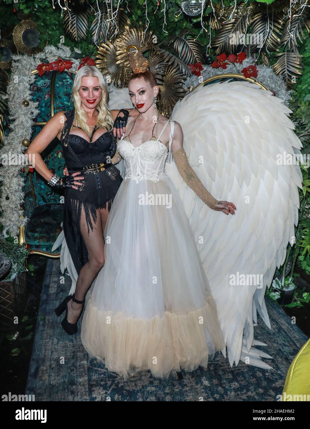 Cabaret All Stars Denise Van Outen and Katrina Louise are seen ...