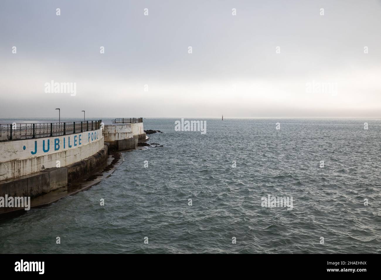 A view of the Jubilee pool in Penzance, Cornwall,uk Stock Photo - Alamy