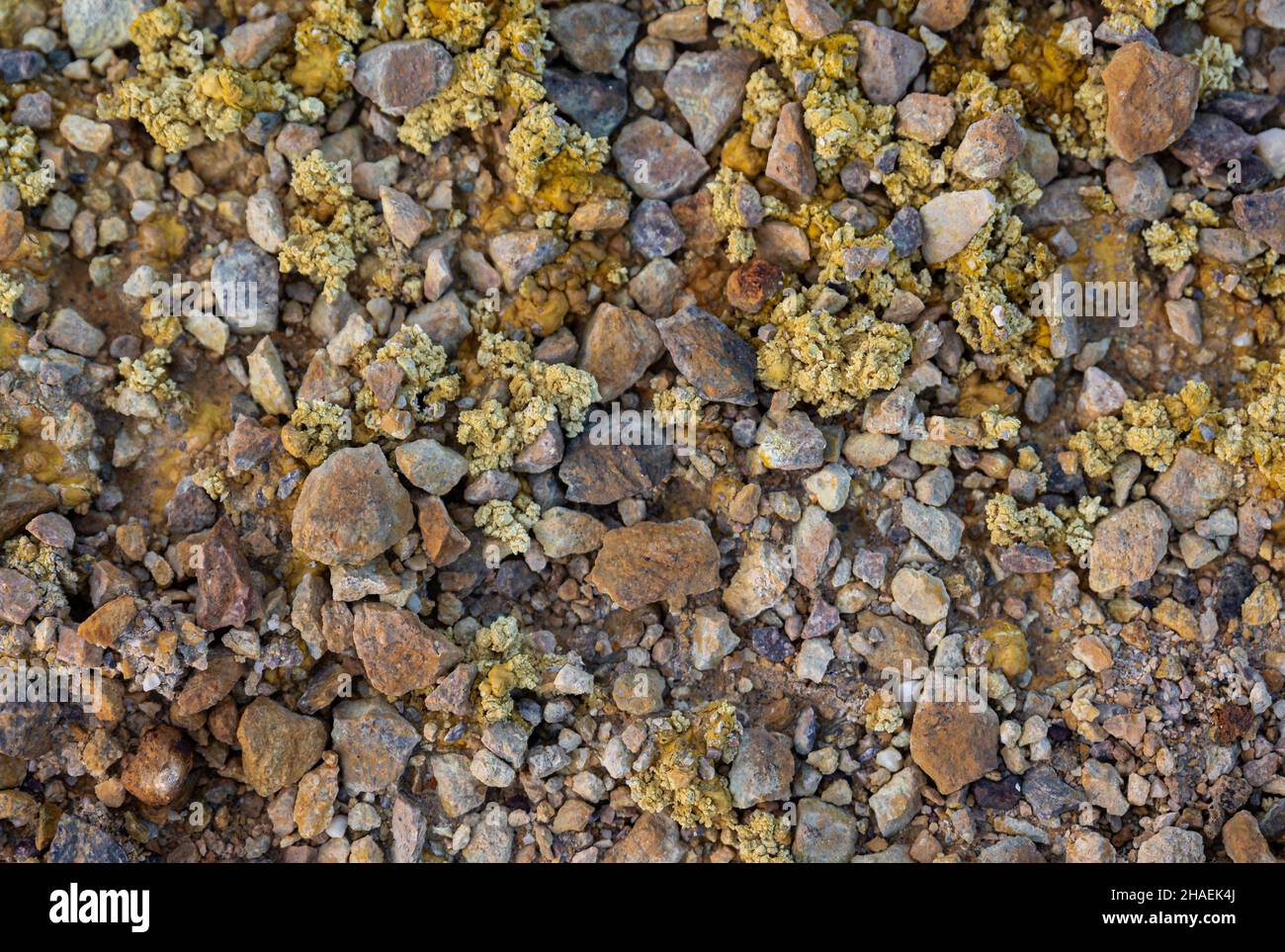 Sulphur, the chemical element of sulphuric acid Stock Photo - Alamy