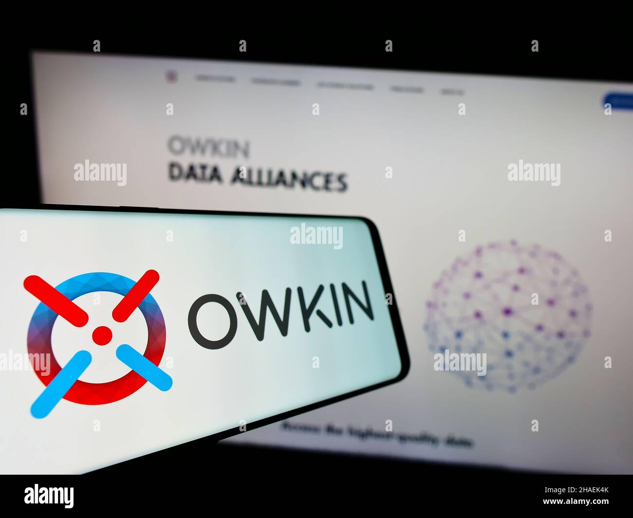 Owkin logo hi-res stock photography and images - Alamy