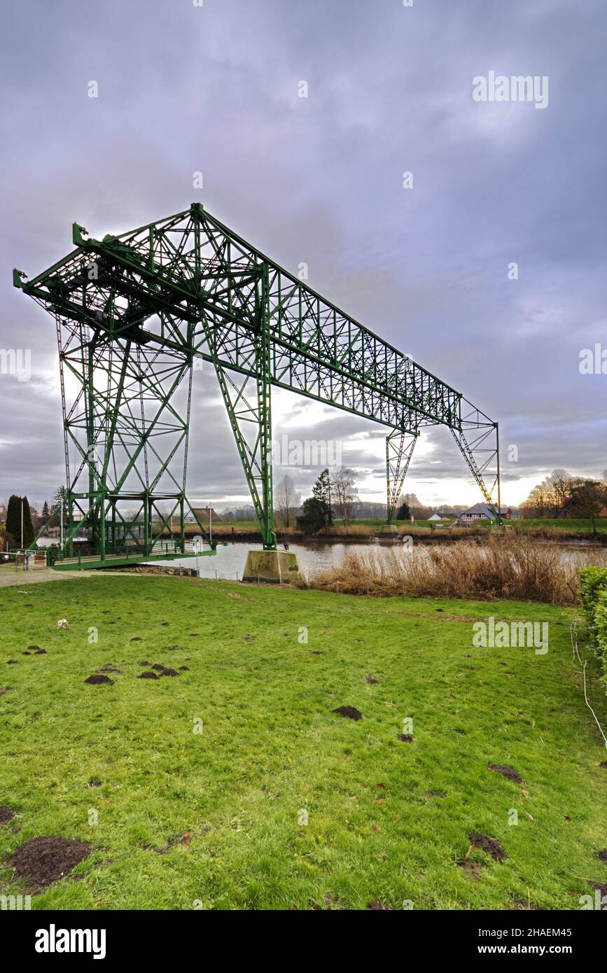 scenic view of a ferry bridge Stock Photo - Alamy