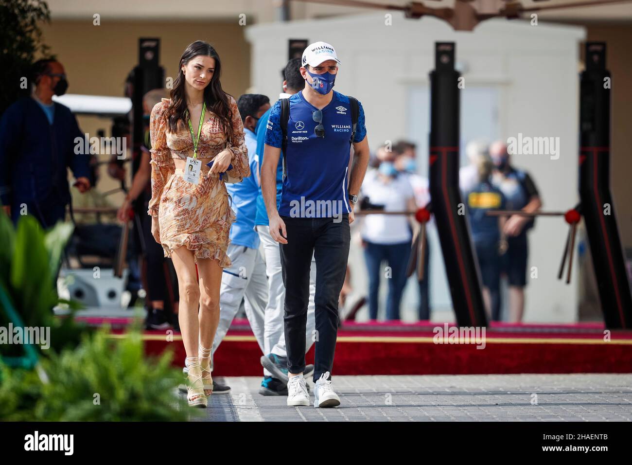Abu Dhabi, United Arab Emirates. 11th Dec, 2021. # 6 Nicholas Latifi ...