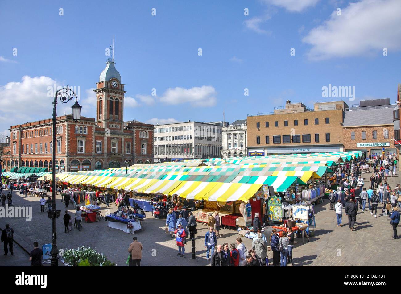 Chesterfield Market, The Market, Chesterfield, Derbyshire, England ...