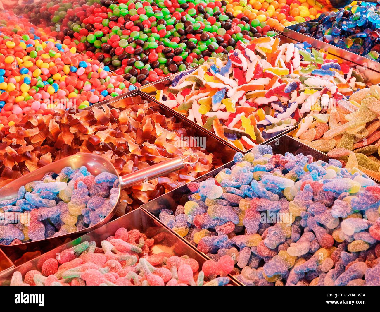 Candy stand hi-res stock photography and images - Alamy