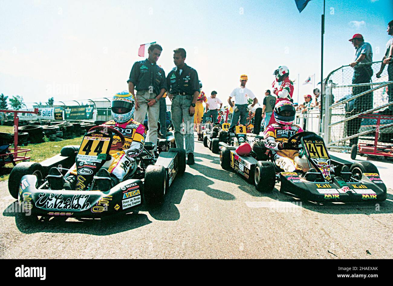 Max Verstappen?s mother Sophie Kumpen (Bel), CRG Rotax, portrait with ...