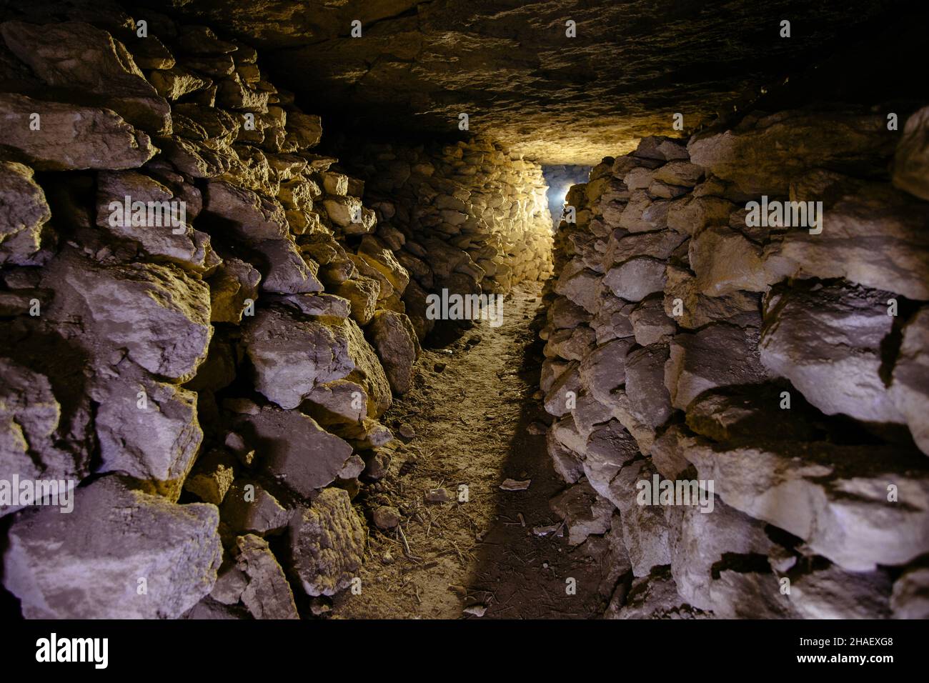 Old abandoned limestone mine in Kerch, Crimea Stock Photo - Alamy