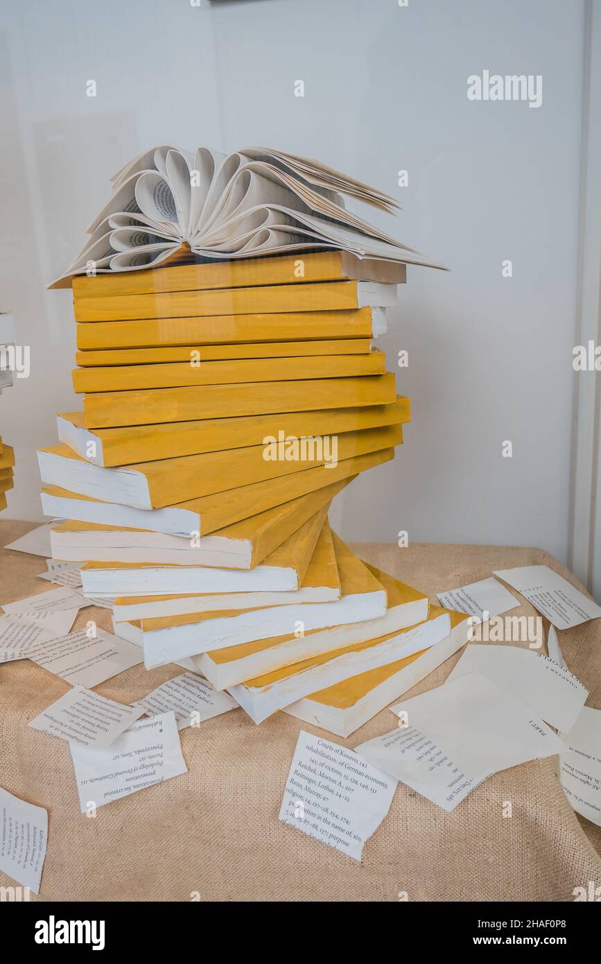 Book stack with covers hi-res stock photography and images - Alamy
