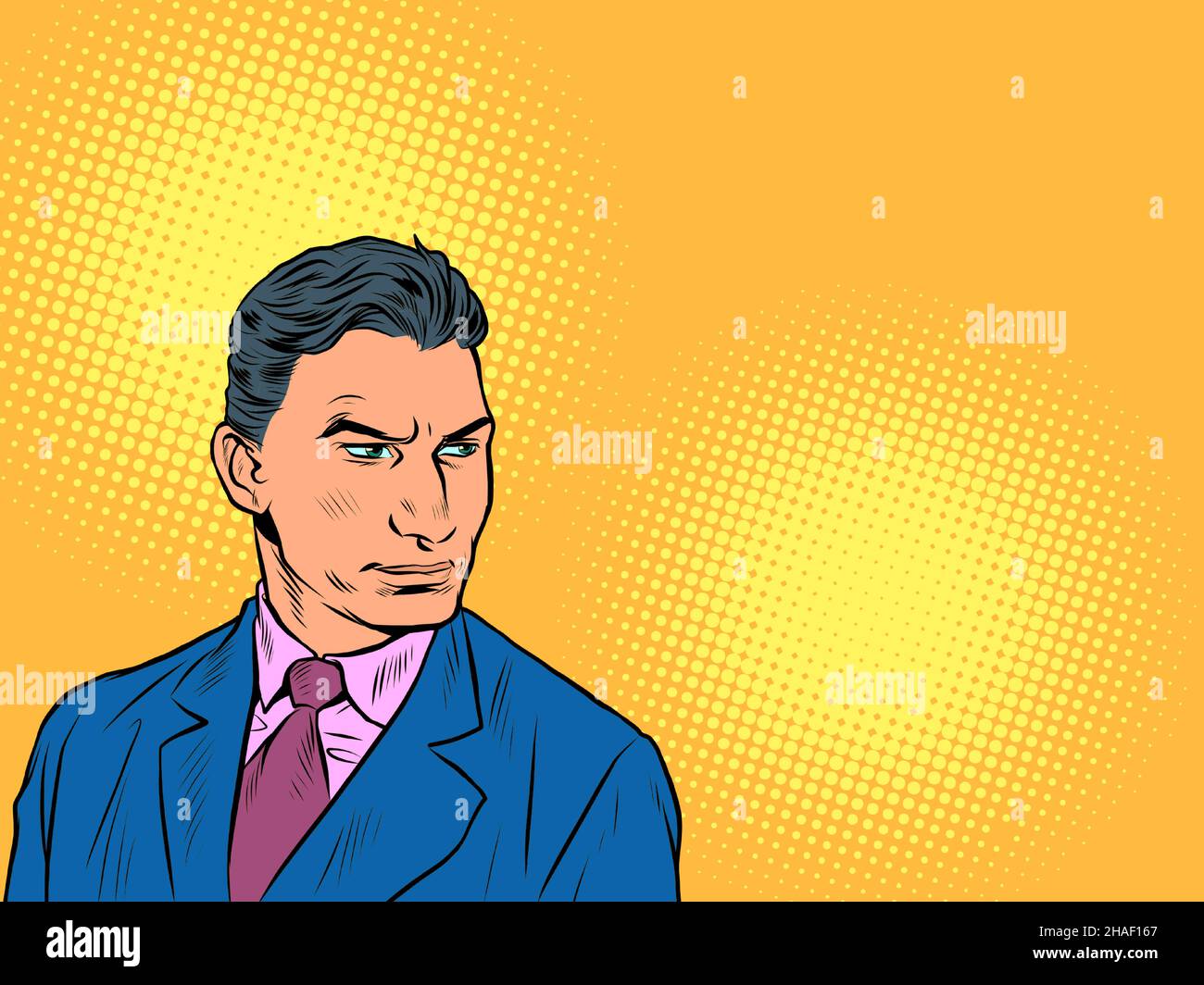 Mature business man in Stock Vector Images - Alamy