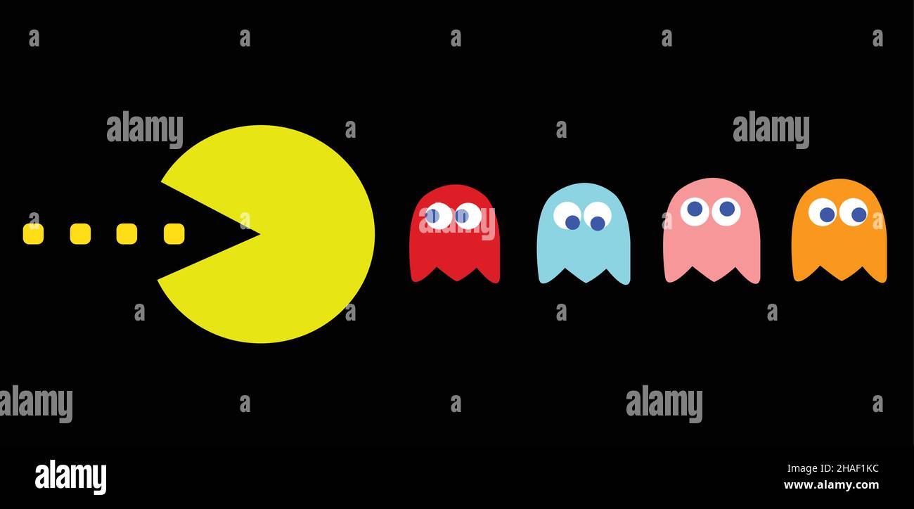 Inky pacman hi-res stock photography and images - Alamy