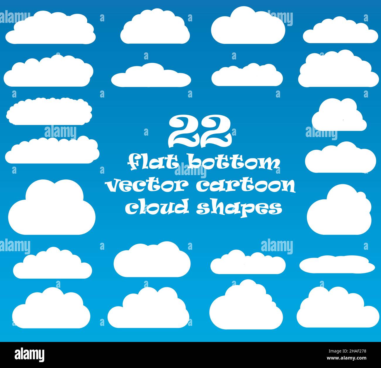 Cartoon cloudy sky Stock Vector Images - Alamy