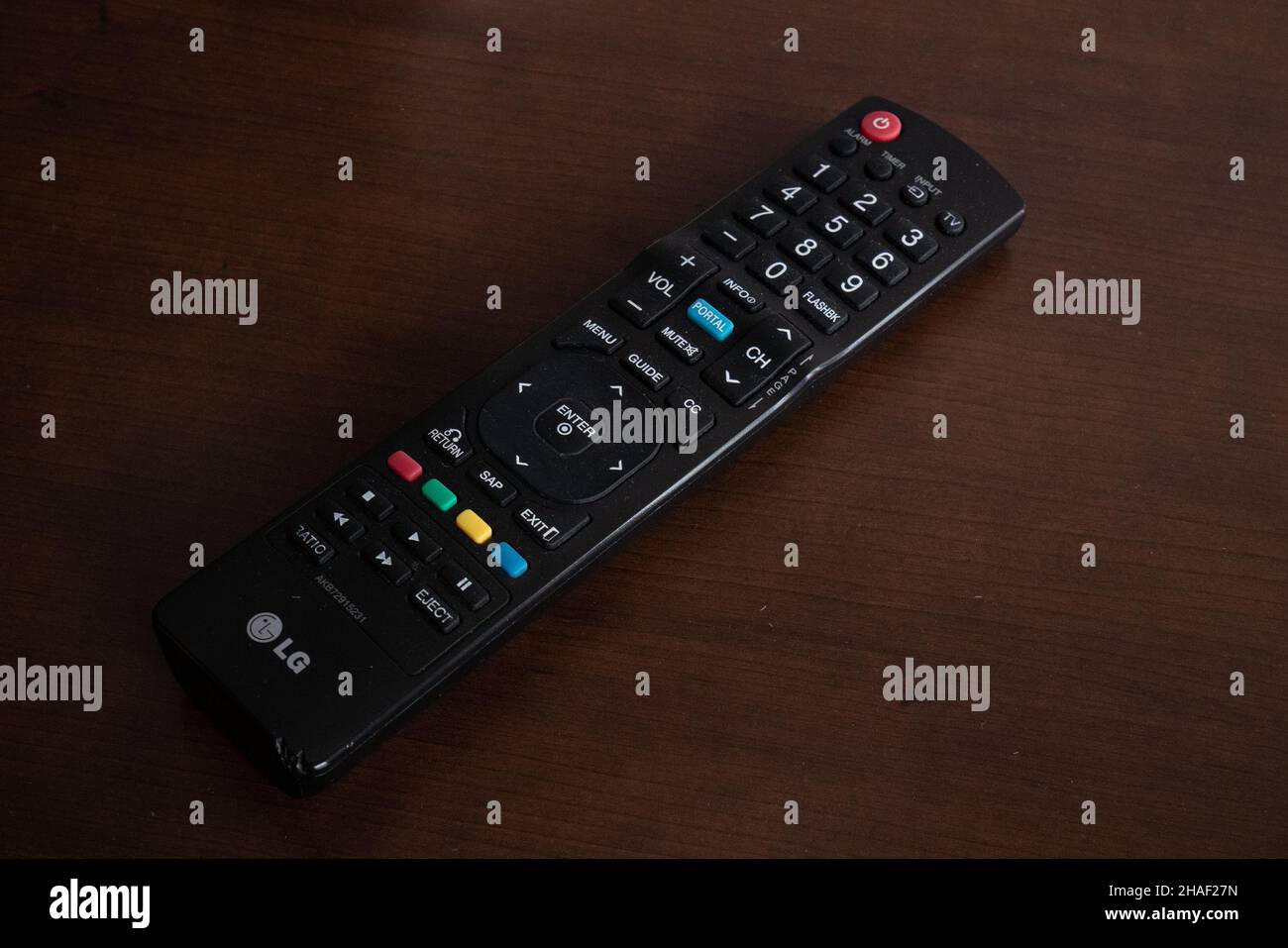 Lg tv remote hi-res stock photography and images - Alamy