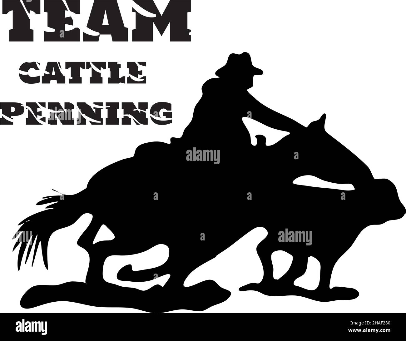 Cowboy hat icon flat illustration hi-res stock photography and images ...