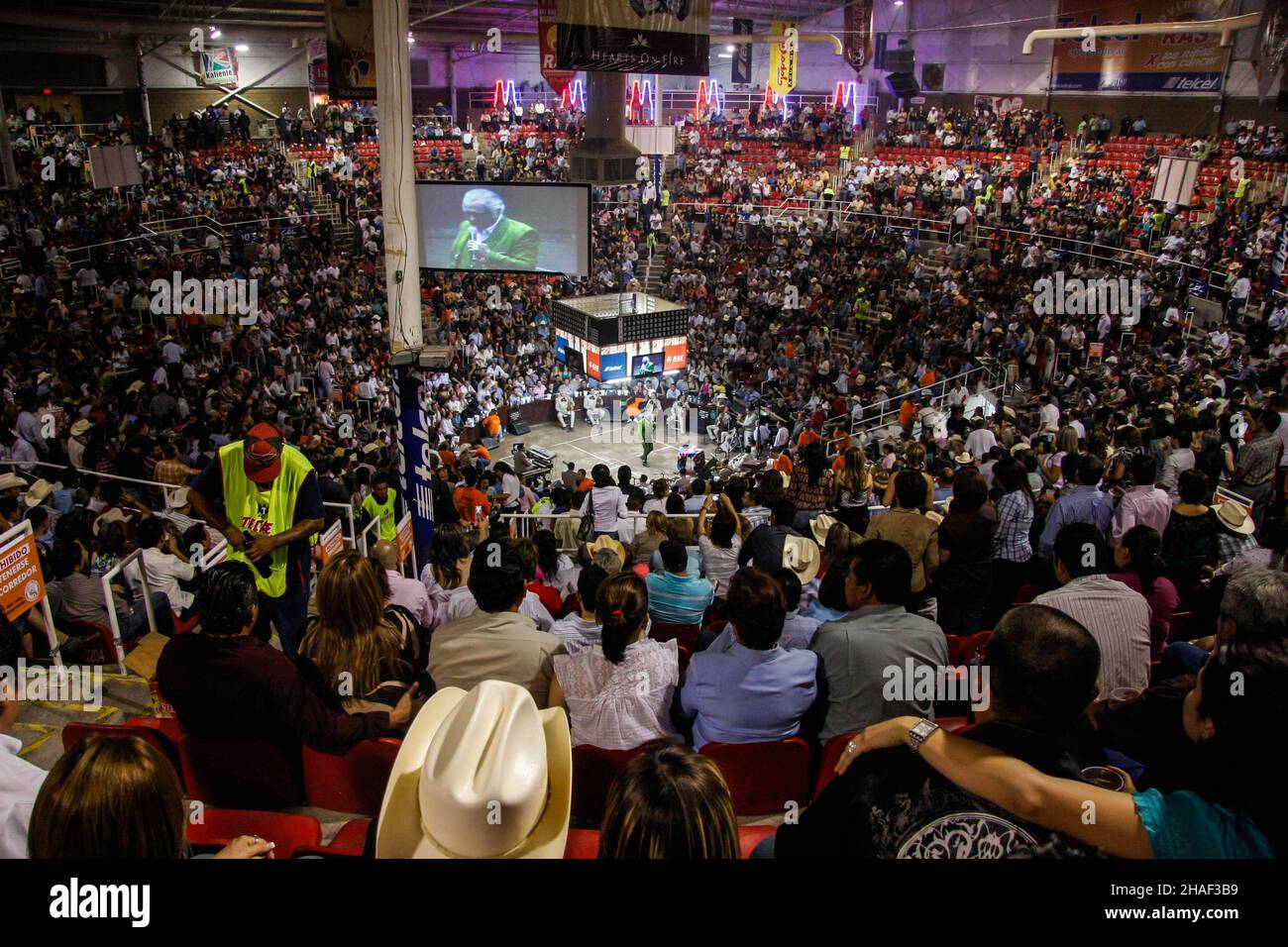 MEXICO CITY, MEXICO - MAY 16: Vicente Fernandez, singer of popular ...