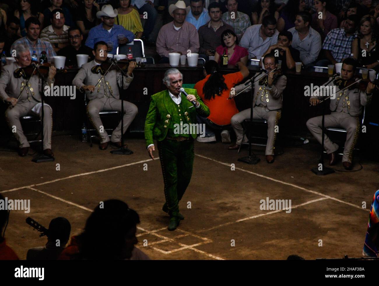 MEXICO CITY, MEXICO - MAY 16: Vicente Fernandez, singer of popular ...
