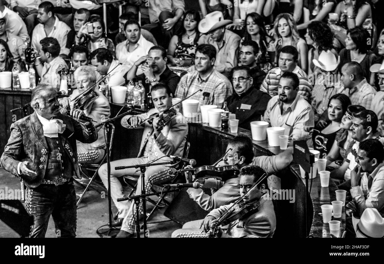 MEXICO CITY, MEXICO - MAY 16: Vicente Fernandez, singer of popular ...