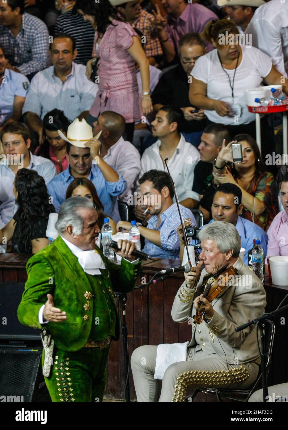 MEXICO CITY, MEXICO - MAY 16: Vicente Fernandez, singer of popular ...