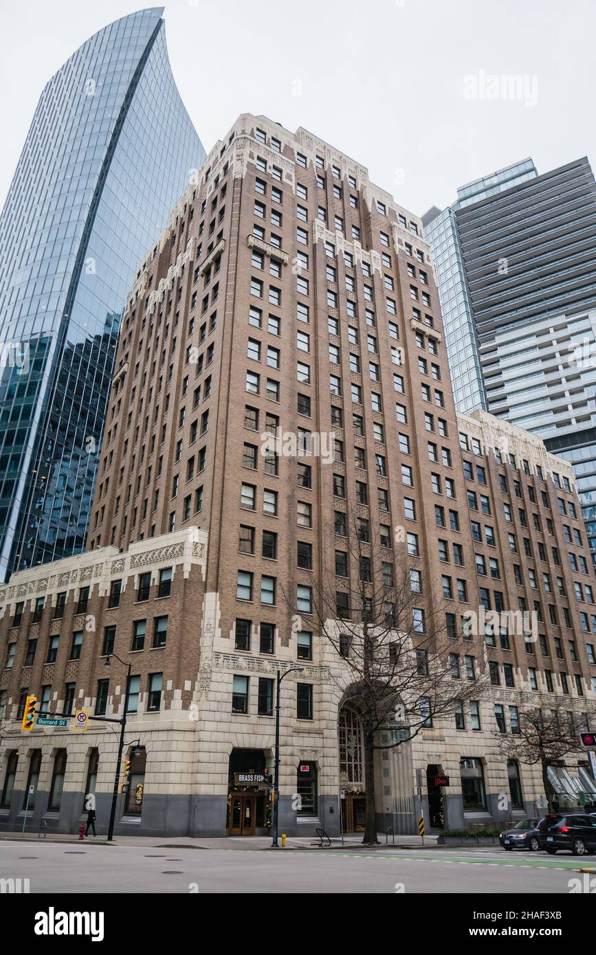 The Marine Building is a skyscraper located at 355 Burrard Street in ...