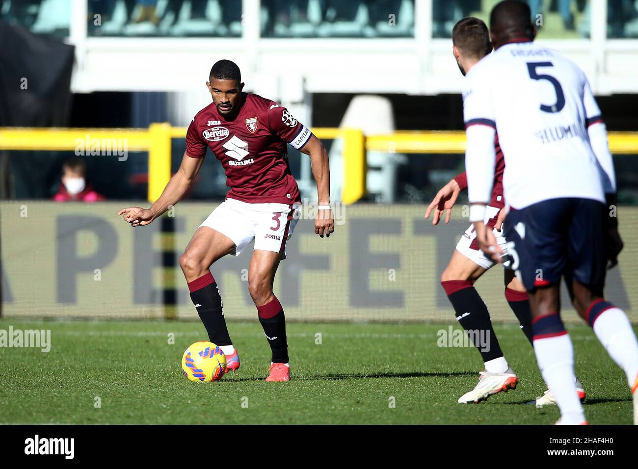 Gleison Bremer of Torino FC in action during the Serie A 2021/22 match ...
