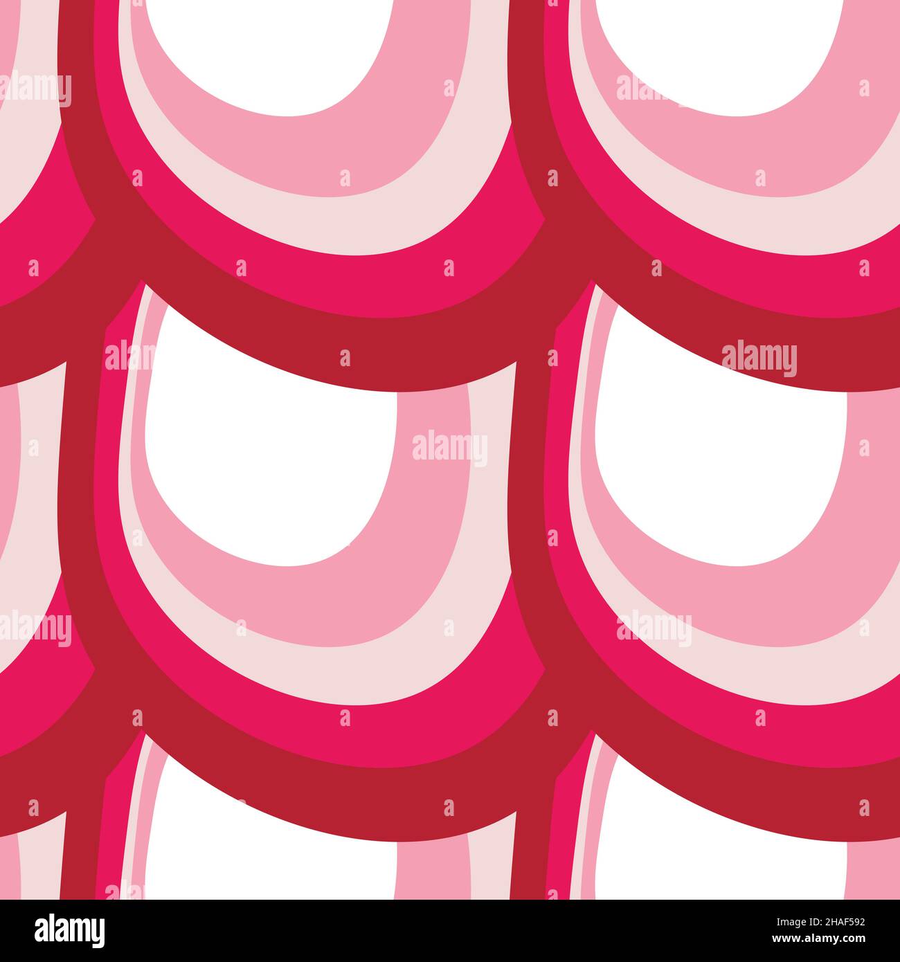 Illustration A seamless pattern on a square background - the scales of ...