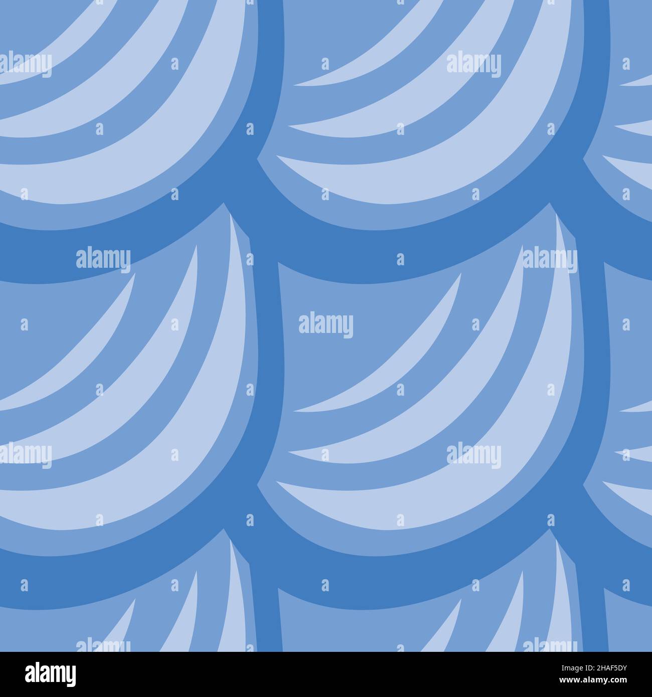 Illustration A seamless pattern on a square background - the scales of ...