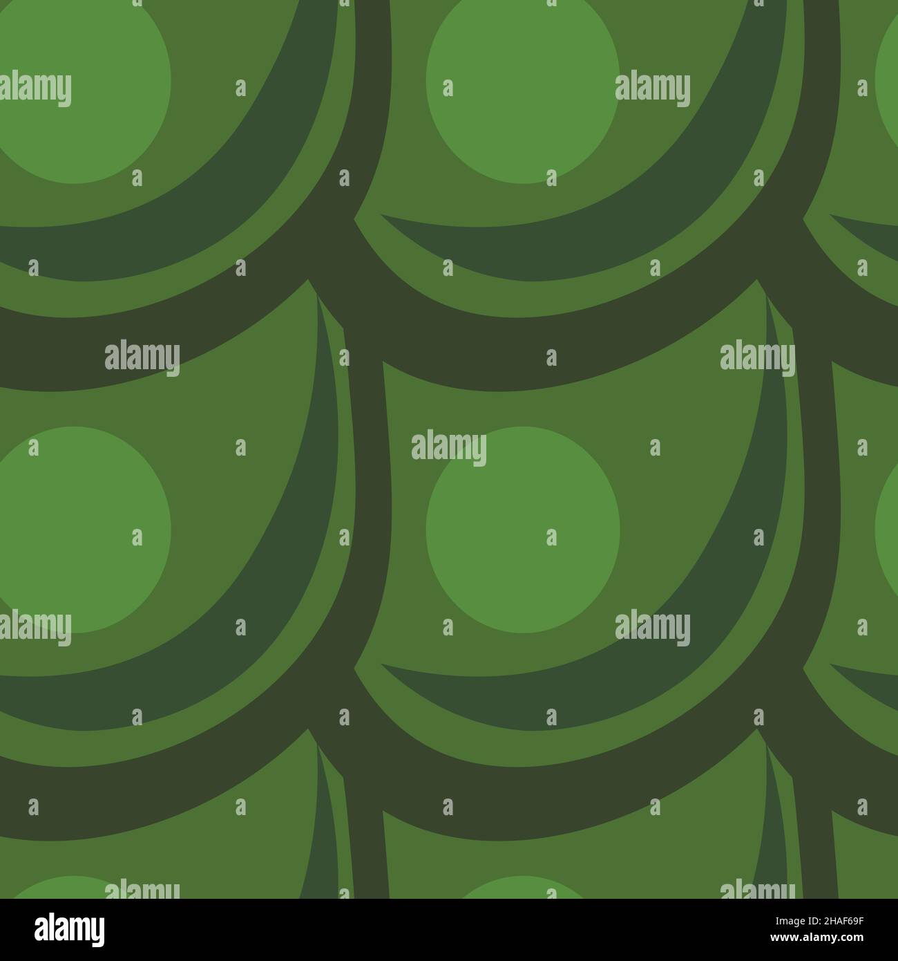Illustration A seamless pattern on a square background - the scales of ...