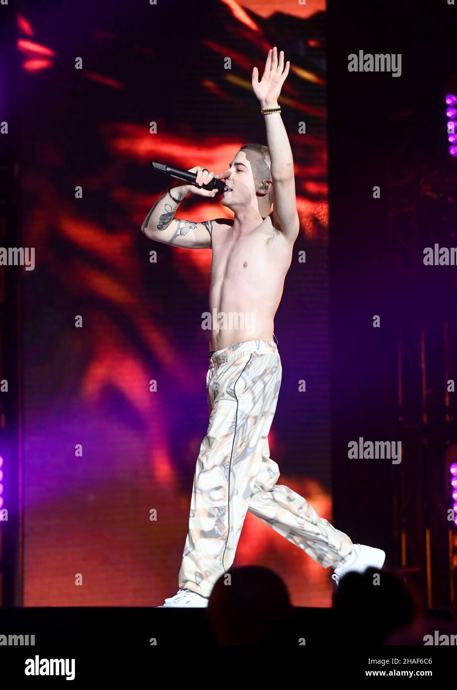 NO ARCHIVE NO SALES EDITORIAL USE ONLY Arrdee performs on stage during ...