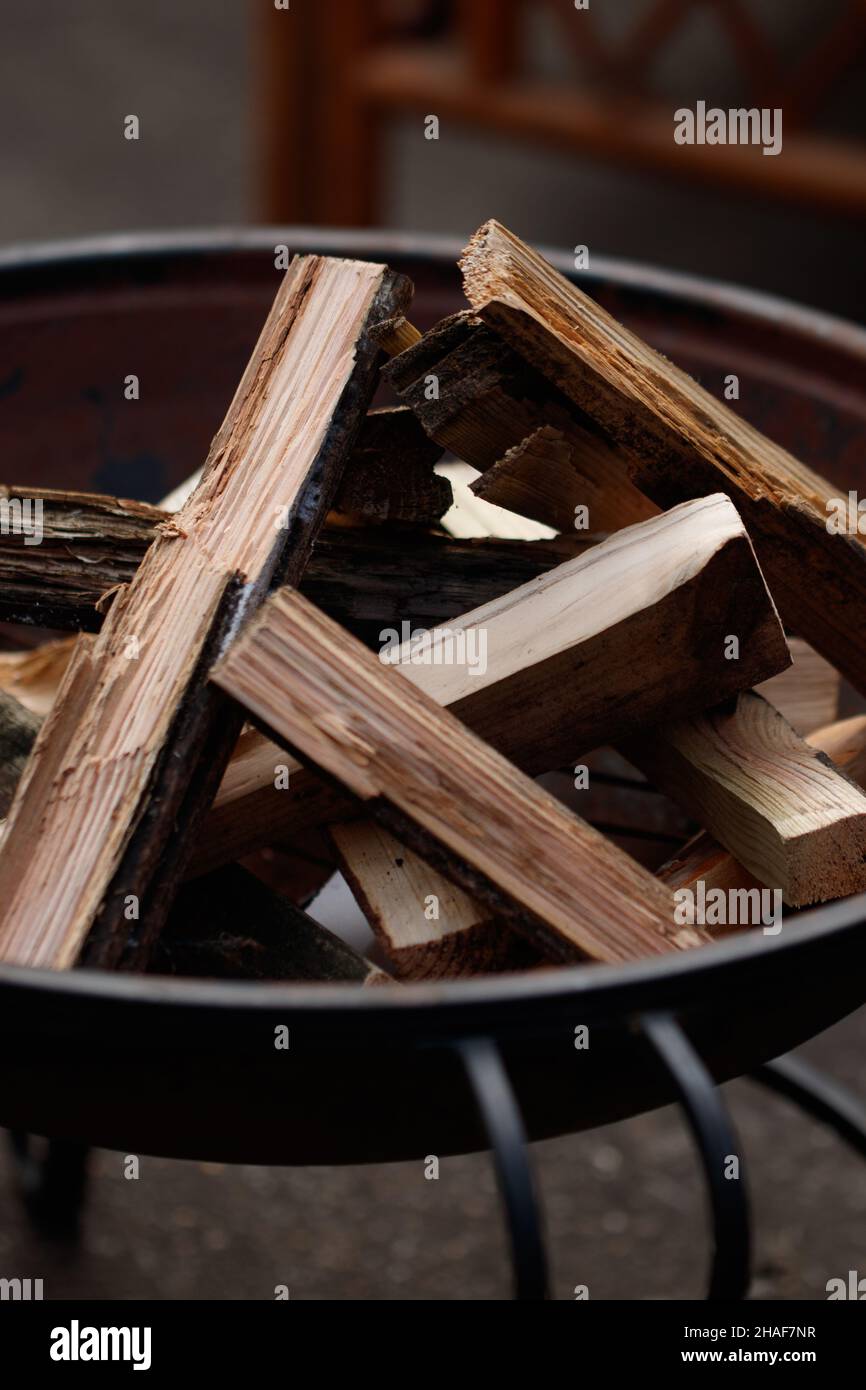 Pile wood sticks ready hi-res stock photography and images - Alamy