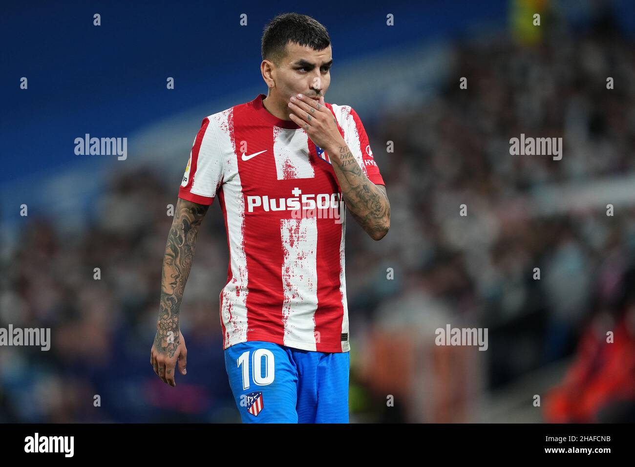 Angel Correa of Atletico de Madrid during the La Liga match between ...