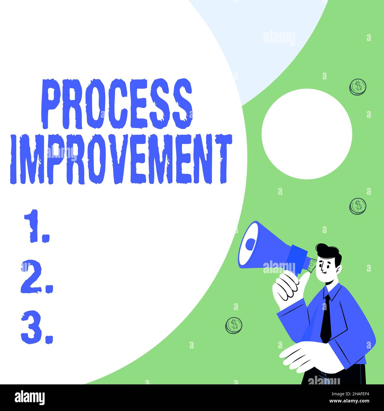 Sign displaying Process Improvement. Concept meaning Optimization Meet ...