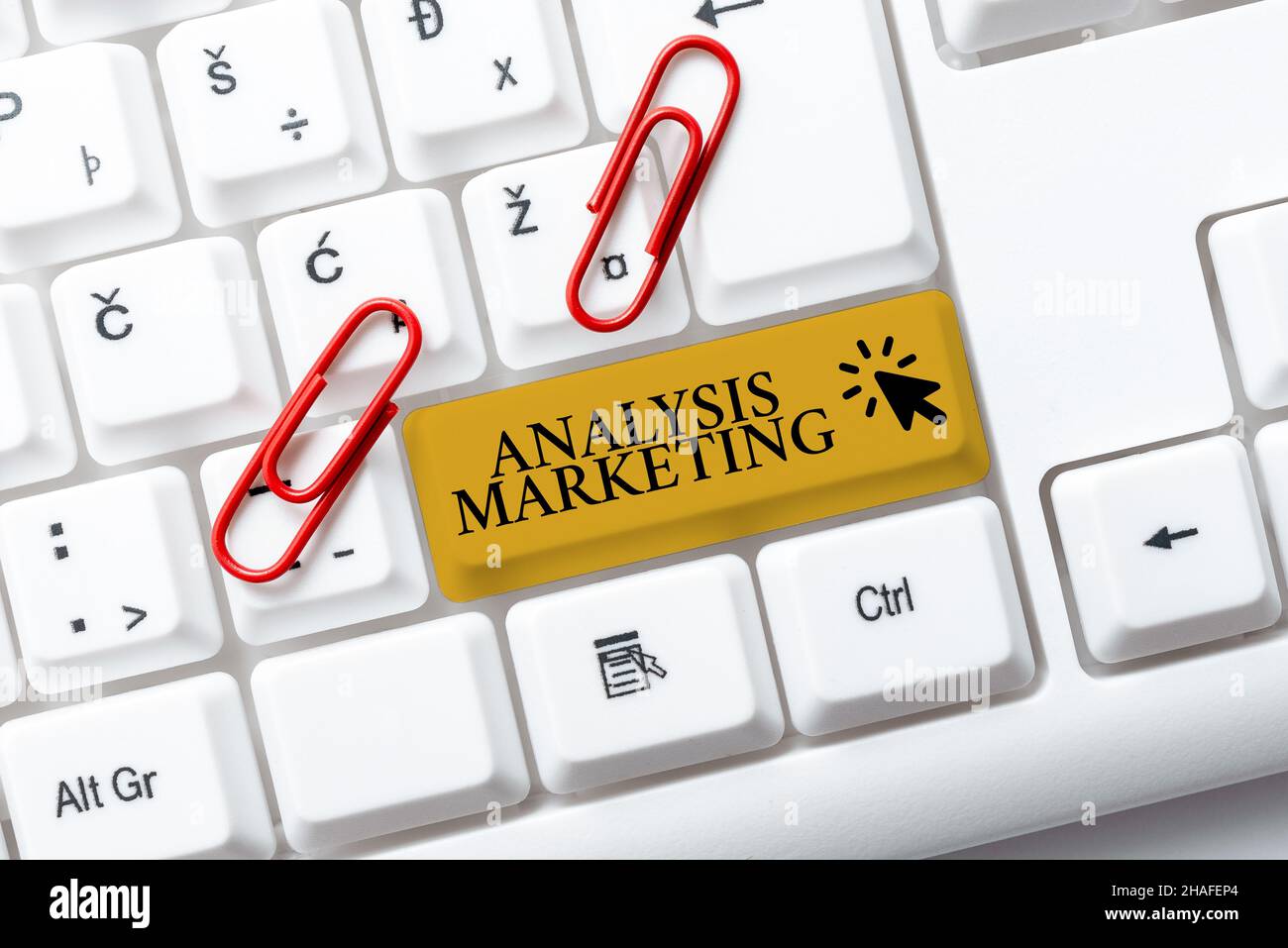 Handwriting text Analysis Marketing. Business concept Quantitative and ...