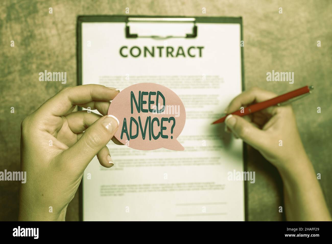 Text caption presenting Need Advice Question. Business showcase Asking ...