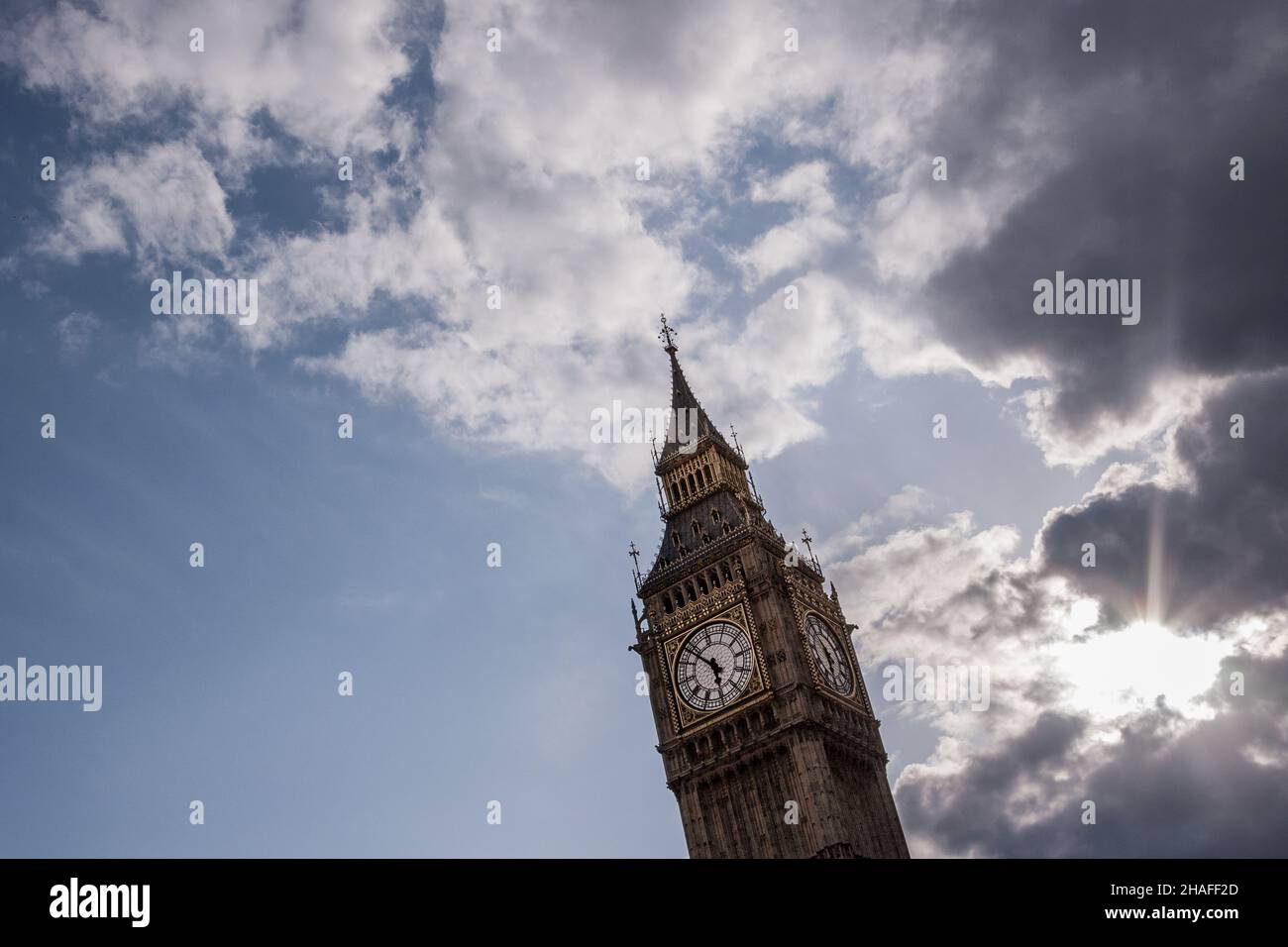 Elizabeth's Tower known as Big Ben is the clock tower in the Palace of ...