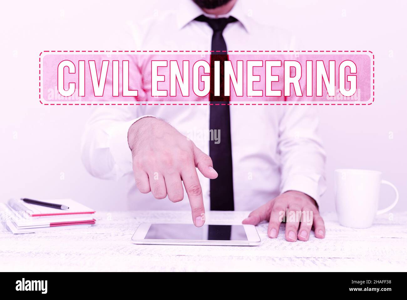 Text showing inspiration Civil Engineering. Business showcase Planning ...