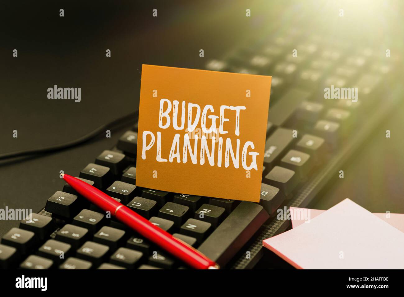 Conceptual display Budget Planning. Word for The written description ...