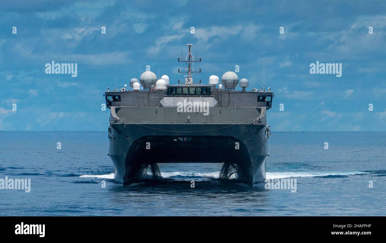 211109-N-FA490-7070 JAVA SEA (Nov. 9, 2021) The Spearhead-class ...