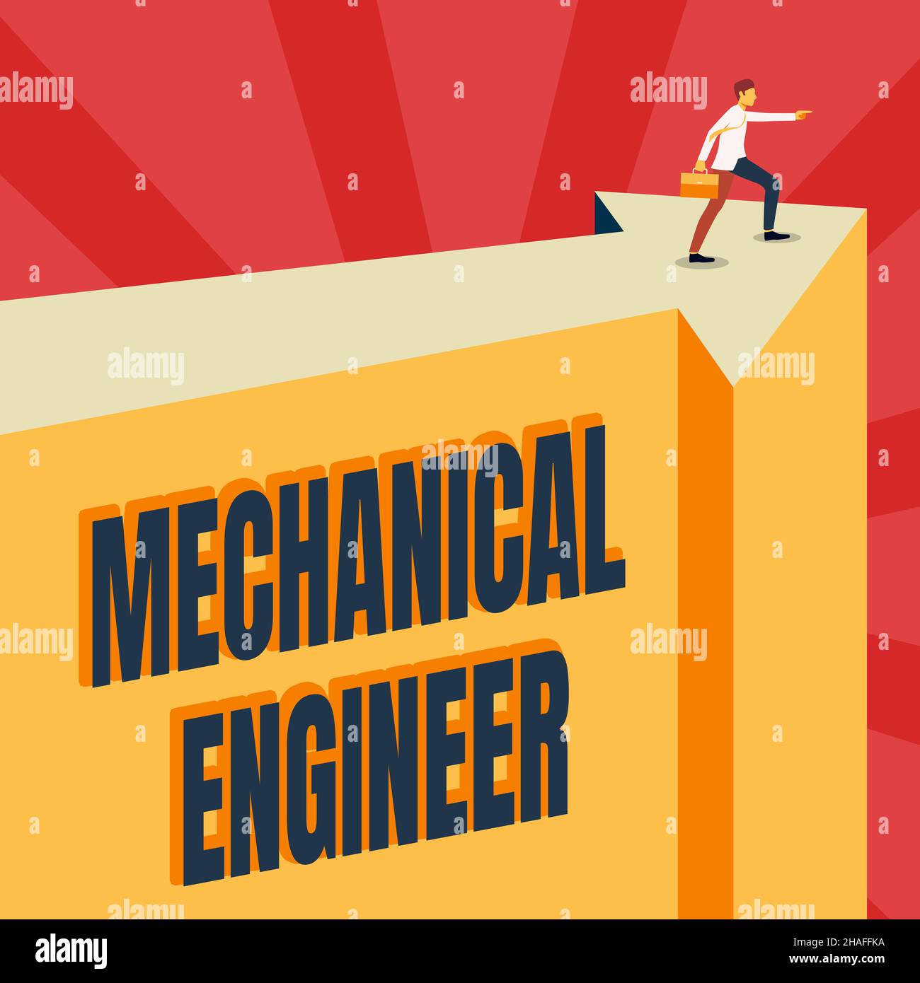 Text showing inspiration Mechanical Engineer. Word Written on Applied ...