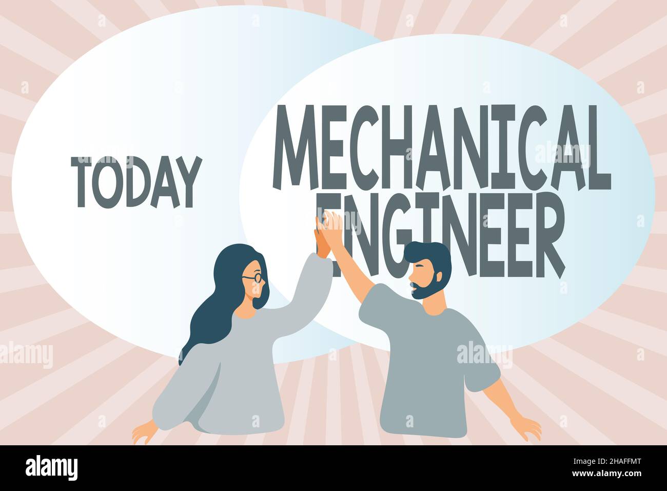 Hand writing sign Mechanical Engineer. Business approach Applied ...