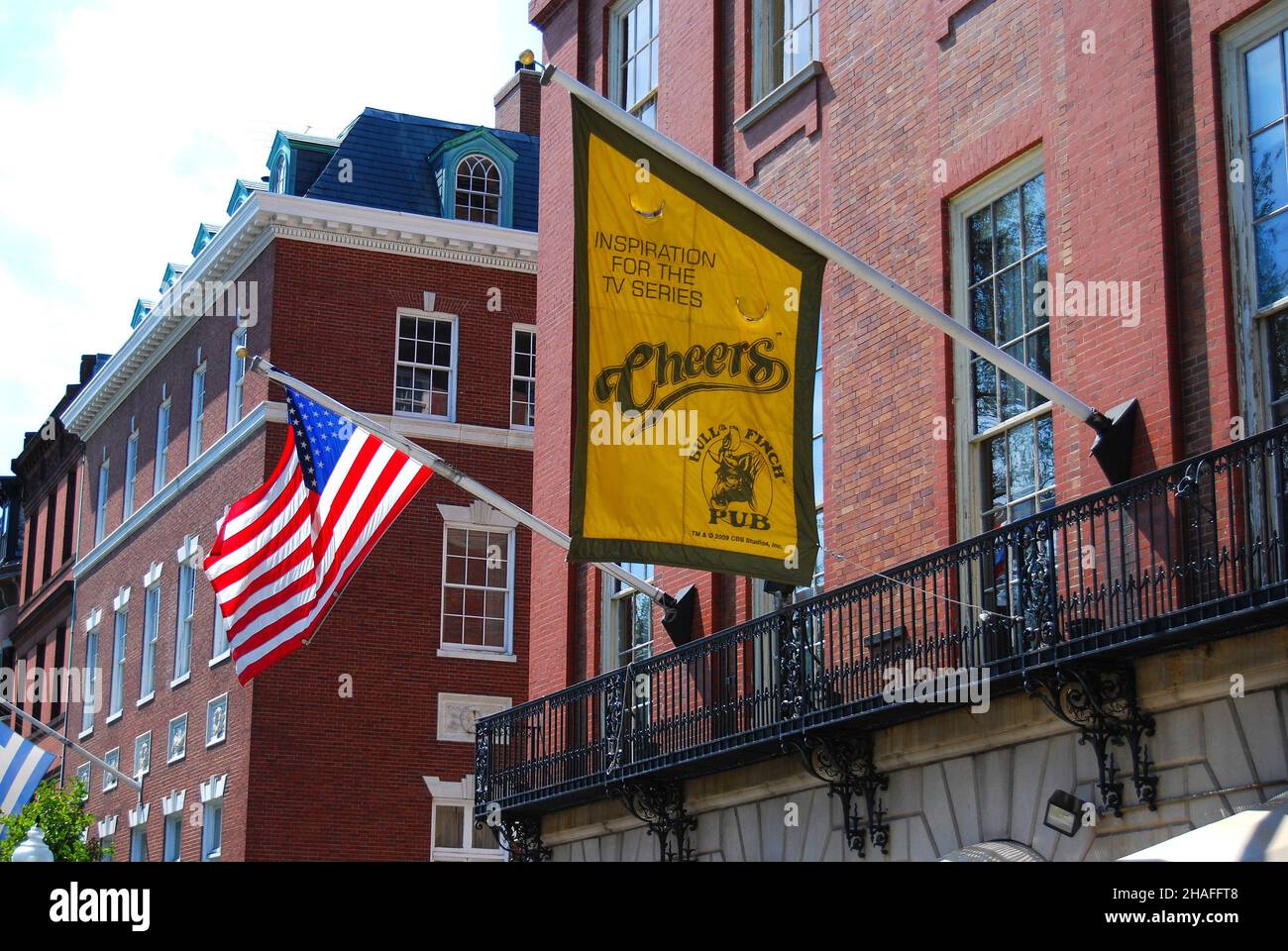 Famous Cheers Bar in Boston Massachusetts Horizontal Stock Photo - Alamy