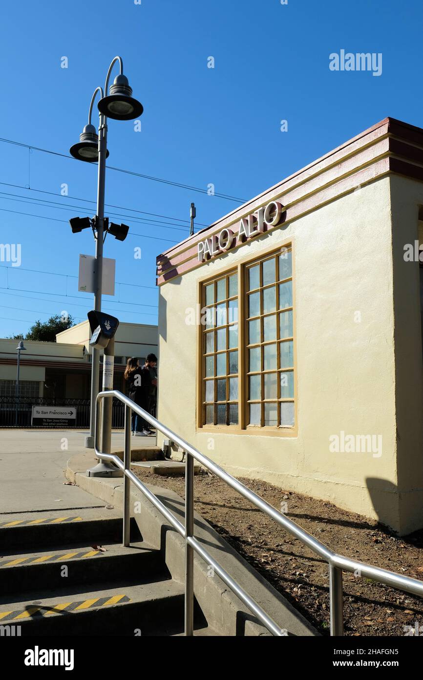 Palo Alto Train Station High Resolution Stock Photography and Images ...