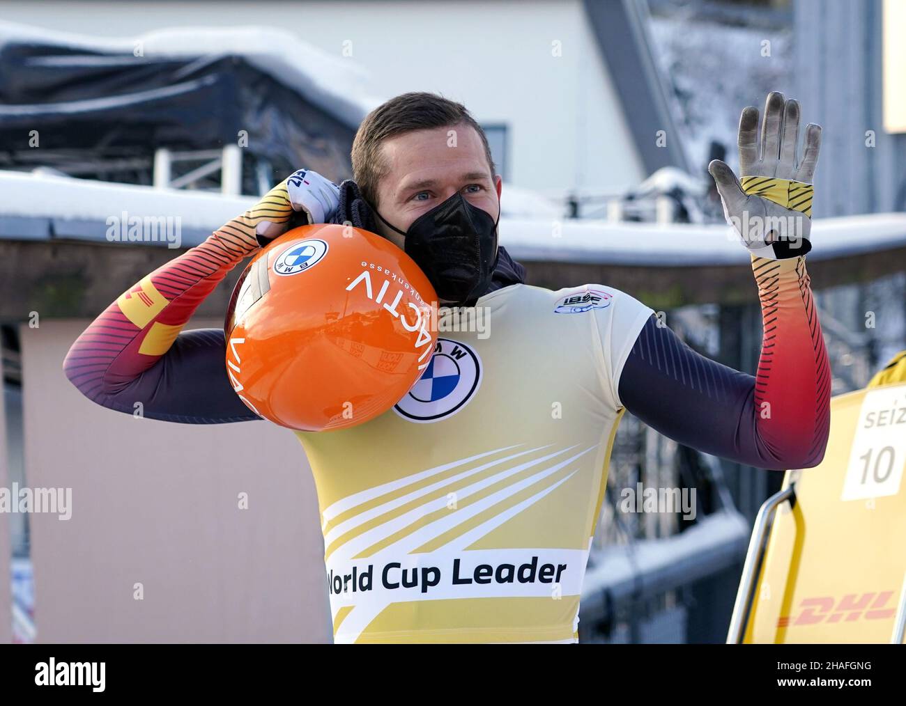 Christopher Grotheer (GER) third place in second run of BMW IBSF World ...